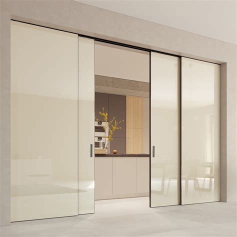 Scenario Premium Glossy Beige Glass