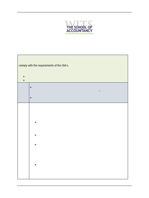 Class Example 1 Solution Pdf Audit Auditors Report