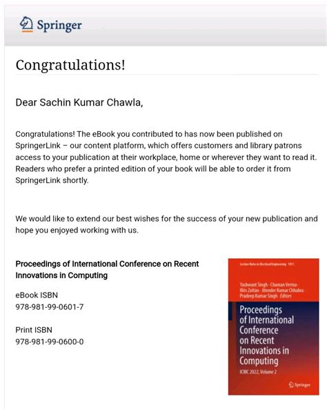 Sachin Kumar Chawla On Linkedin Artificialintelligence Research