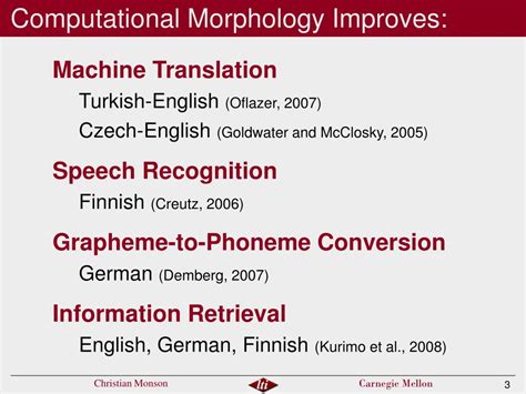 Ppt Evaluating An Agglutinative Segmentation Model For Paramor Powerpoint Presentation Id