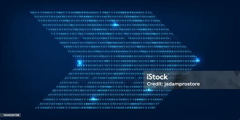 Binary Codes Arrow Design Stock Illustration Download Image Now