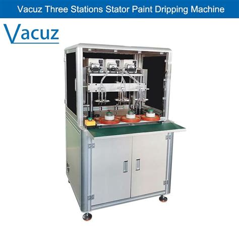 Three Stations Bldc Brushless Motor Coil Automatic High Frequency