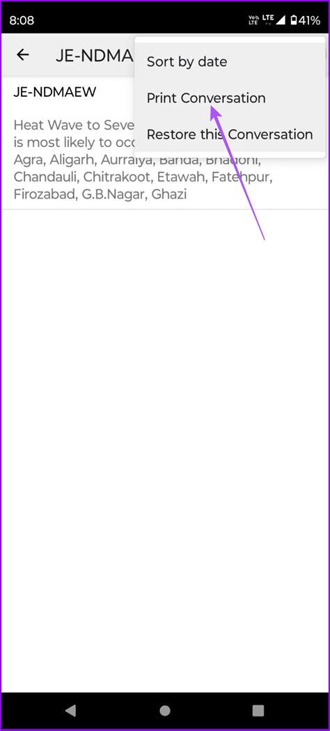 3 Ways To Export Text Messages From Android To Pdf Guiding Tech