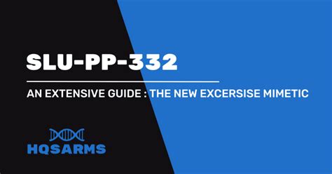 An Extensive Guide To Slu Pp 332 The New Exercise Mimetic