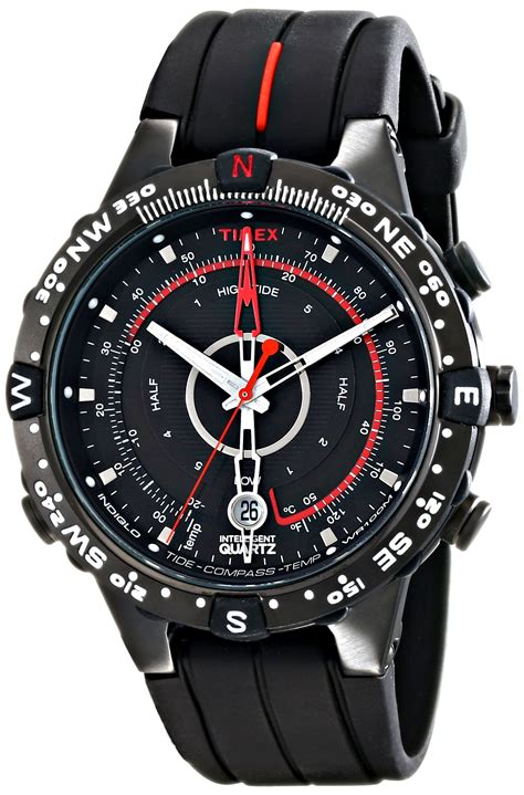 Timex Mens Intelligent Quartz® Tide Temp Compass 45mm Watch Timex