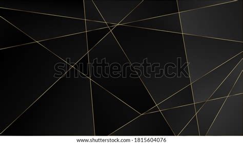 Black Premium Triangular Pattern Elegant Dark Stock Vector Royalty