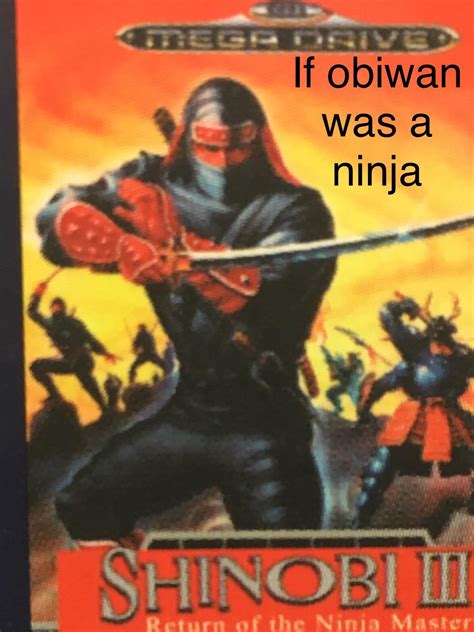 Shinobi Rstarwarsmemes