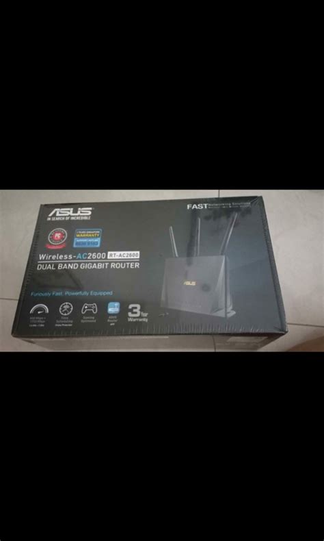 BNIB RT AC2600 Router Computers Tech Parts Accessories Networking On Carousell