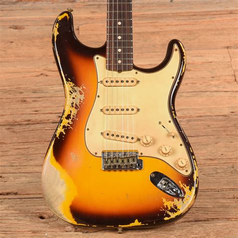 Fender Custom Shop 59 Stratocaster Heavy Relic Sunburst 2022 Chicago