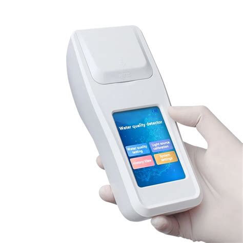 Handheld 6 Parameter Water Quality Tester Aquaculture Speed Tester Water Quality Testers And