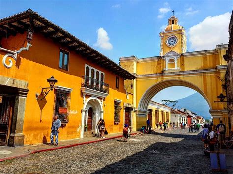 Arco De Santa Catalina En Antigua Guatemala Imperio Chapin