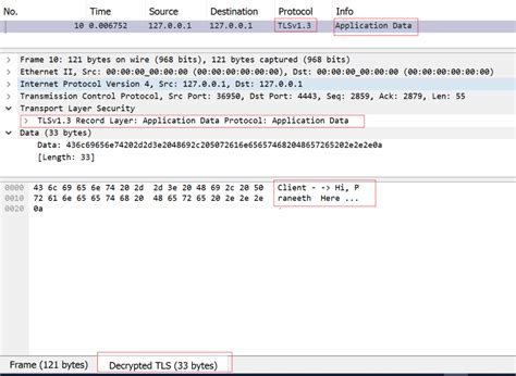 Tls13 Data Communication Bw Client And Server Using Python Sockets