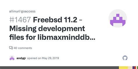 Freebsd Missing Development Files For Libmaxminddb Library Issue Allinurl