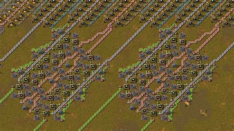 Just Diagonal Green Circuits Factorio Just Diagonal Green Circuits Factorio