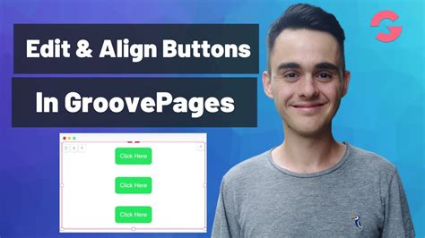 How To Use The Groovepages Button Element Groovefunnels Tutorial