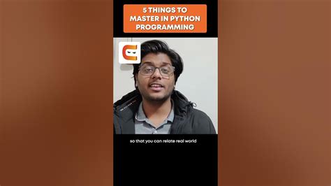 5 Things To Master In Python Programming Coding Ninjas Youtube
