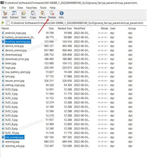 How To Extract Samsung Tar Lz4 Bin Firmware Files Droidwin