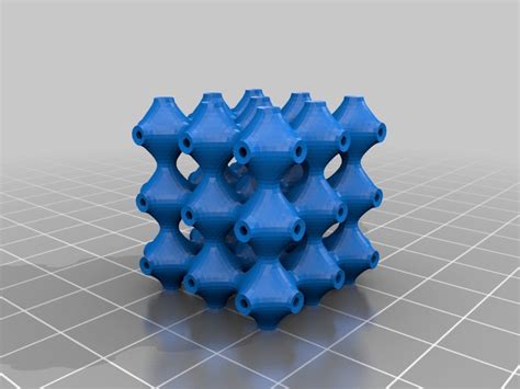 Free 3d File Low Poly Schwarz Primitive Shell Version・3d Print Object