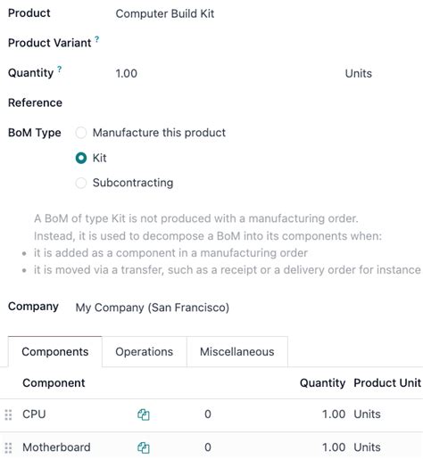 Kits Odoo Documentation