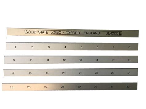 SOLID STATE LOGIC G SSL Console Analogic Spare Parts Vintagreen