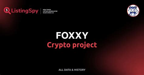 Foxxy Crypto Project Info Foxxy Listings Events Charts Community Analysis Listingspy