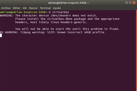 Virtualization Cant Start A Virtual Machine With Virtualbox Ask Ubuntu