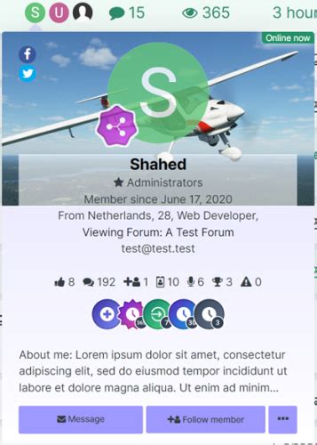 Legend Styler Hover Cards Invision Community 4 Ipsverse