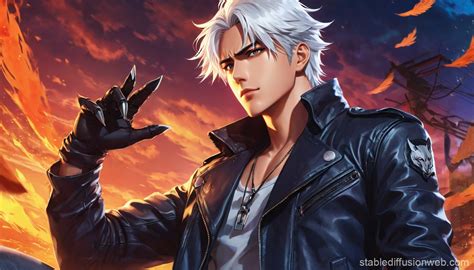 Hot Anime Male Sensing Danger Stable Diffusion Online