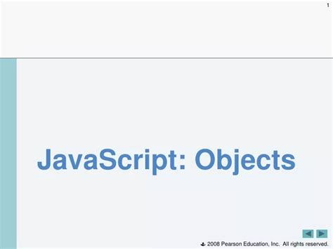 Ppt Javascript Objects Powerpoint Presentation Free Download Id