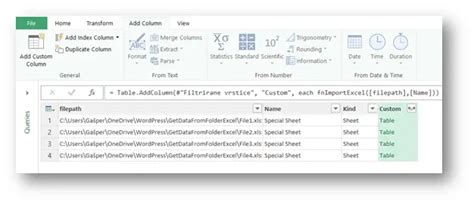 Use Power Querys Get Data From Folder To Get Data From Multiple Excel