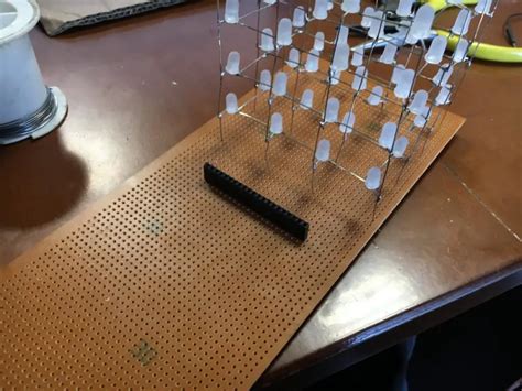 Arduino Projects Led 4x4x4 Led Cube Tutorial45