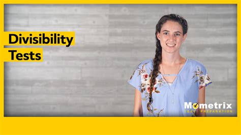 Understanding Divisibility Tests In Mathematics Video