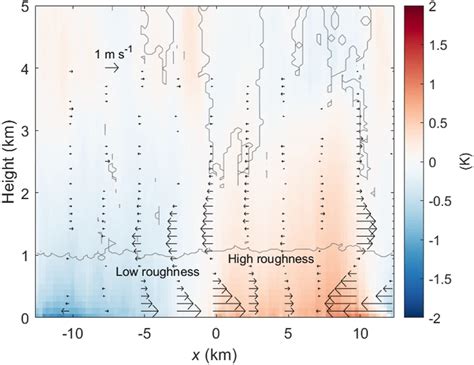Presence Of Mesoscale Circulations In Numerical Simulations X‐z