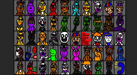 Ucn Main Roster By Ryanthebluefox On Deviantart