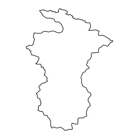 Premium Vector Ghizer District Map Administrative Division Of Pakistan Vector Illustration