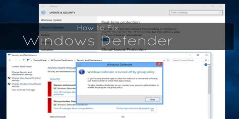 How To Fix Windows Security Defender That S Not Working DevsJournal