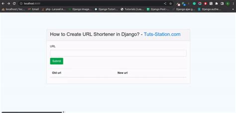 How To Create Url Shortener In Django By Bhavesh Sonagra Aws Tip