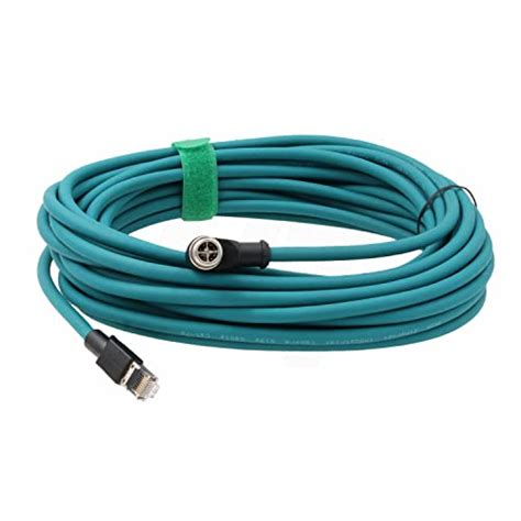 Hangton M12 Ethernet Cable For Microscan Hawk Mv 4000 Cognex 2800 370