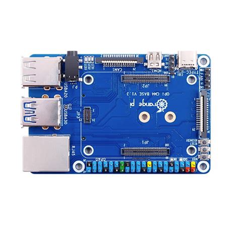 Orange Pi Cm4 Base Board M 2 M Key Slot Gigabit Ethernet Rj45 Single Board Computer Module 4 Use