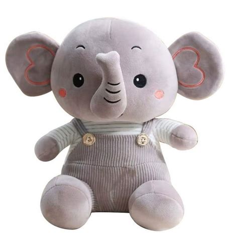 Carrying Small Elephant Plush Toys Long Nosed Elephant Dolls To Soothe
