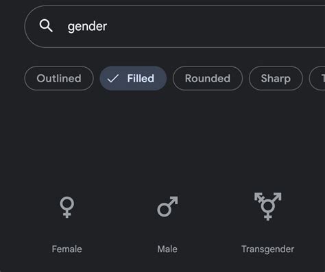 female male icons missing · issue 77 · jossef material design
