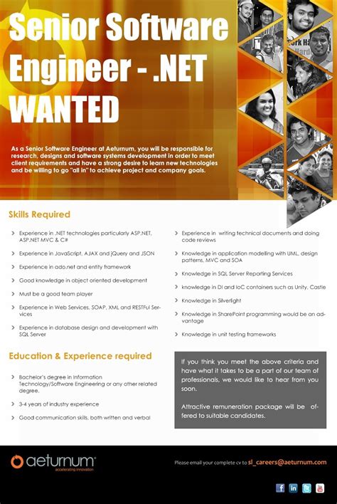 Senior Net Software Engineer