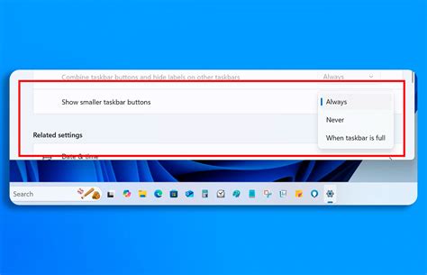 У Windows 11 тестується панель завдань з масштабованими значками як на Macos