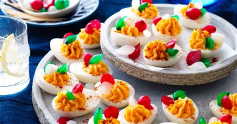 Celebration Devilled Eggs Recipe Myfoodbook
