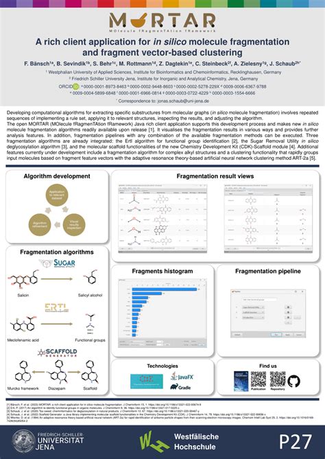 Pdf Mortar A Rich Client Application For In Silico Molecule