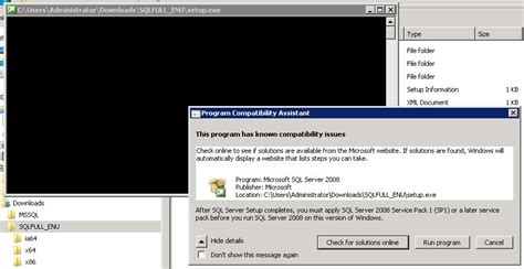 Trying To Install Sql Server 2008 Management Studio Express Database