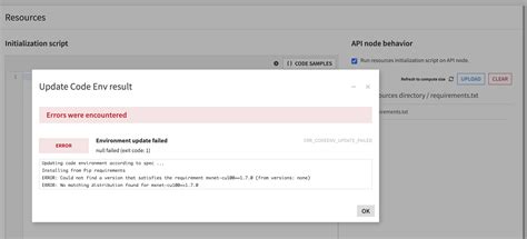 Time Series Forecasting Code Environment Setup Problem For Required