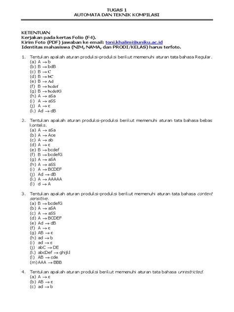 Tugas 1 Pdf Metode And Bahan Ajar Komputer