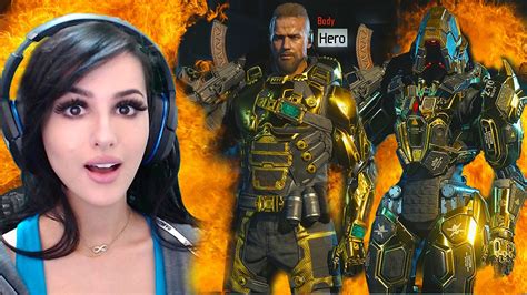 Black Ops 3 Gold Hero Armor Youtube