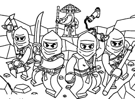 Lego Ninjago Coloring Sheets Free Printable Coloring Pages